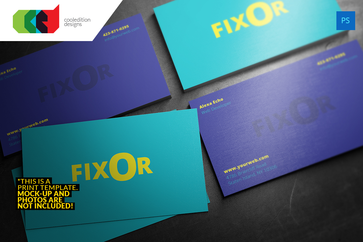 Business Card 21 ~ Business Card Templates on Creative Market