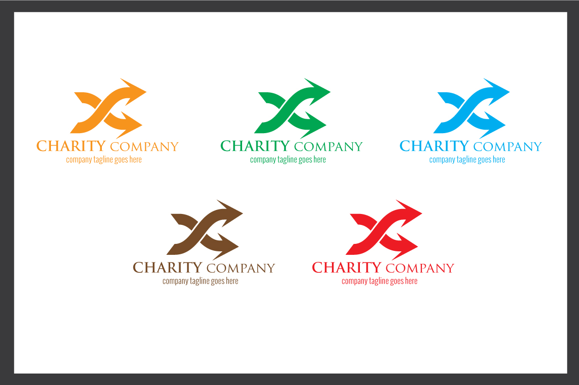 Charity Company Logo ~ Logo Templates on Creative Market