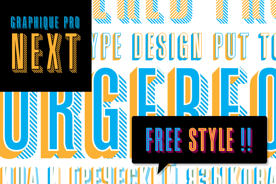 Graphique Pro Next Comp ~ Display Fonts on Creative Market