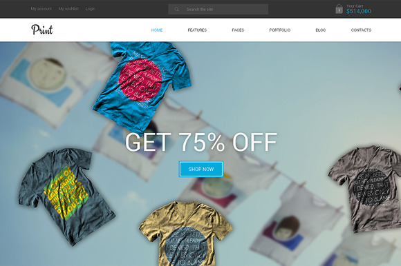 Print Responsive Bootstrap Theme ~ Bootstrap Themes on Creative Market