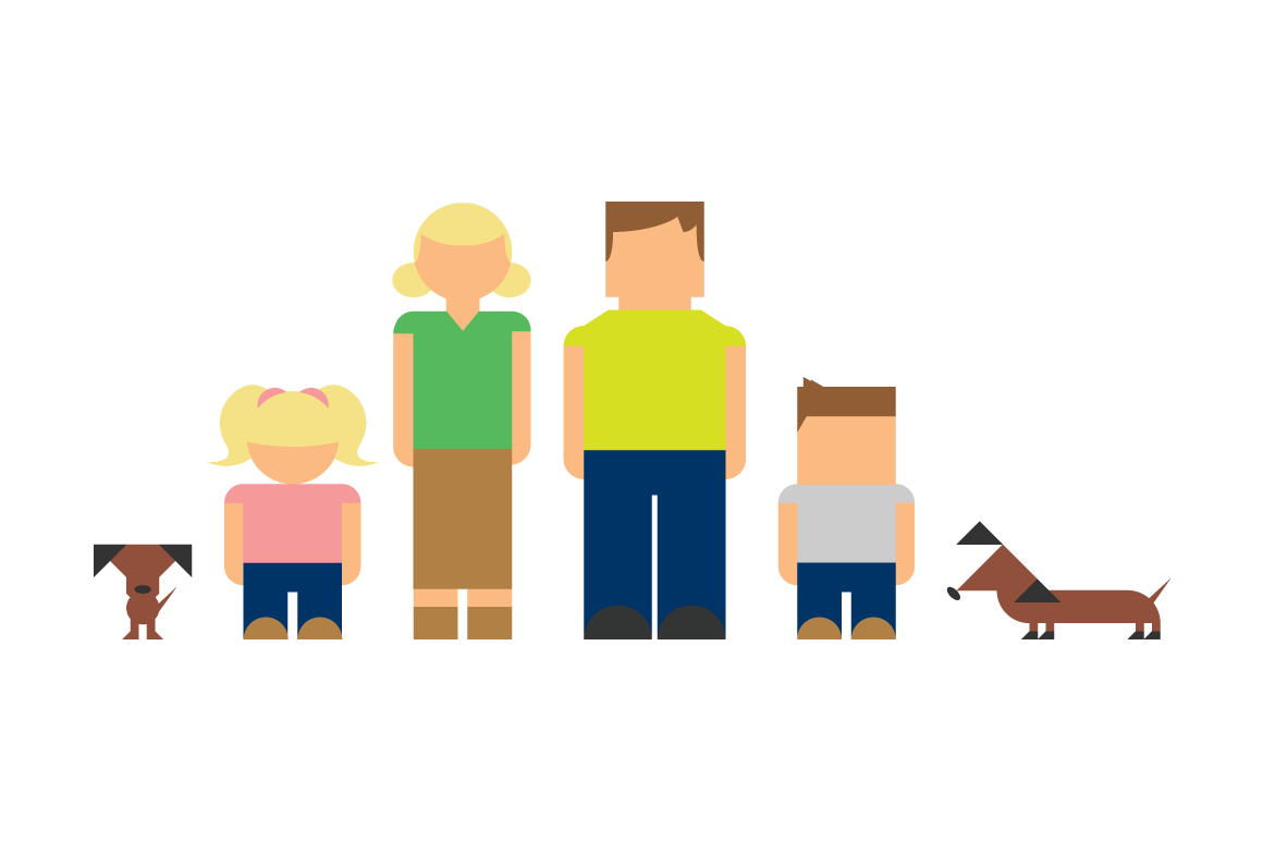 Picto Family ~ Illustrations on Creative Market