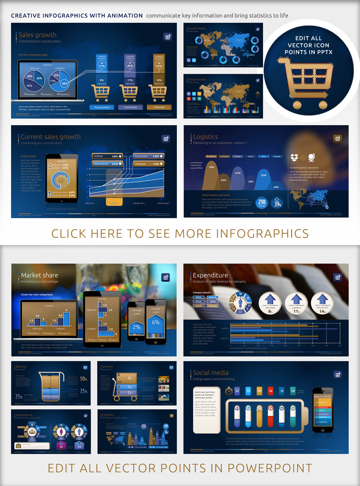 Engage | PowerPoint Presentation ~ Presentation Templates on Creative ...