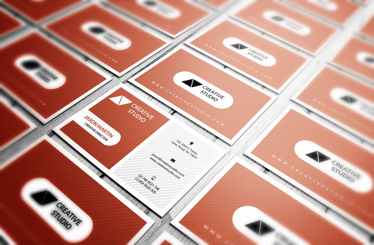 Corporate Business Card ~ Business Card Templates on Creative Market