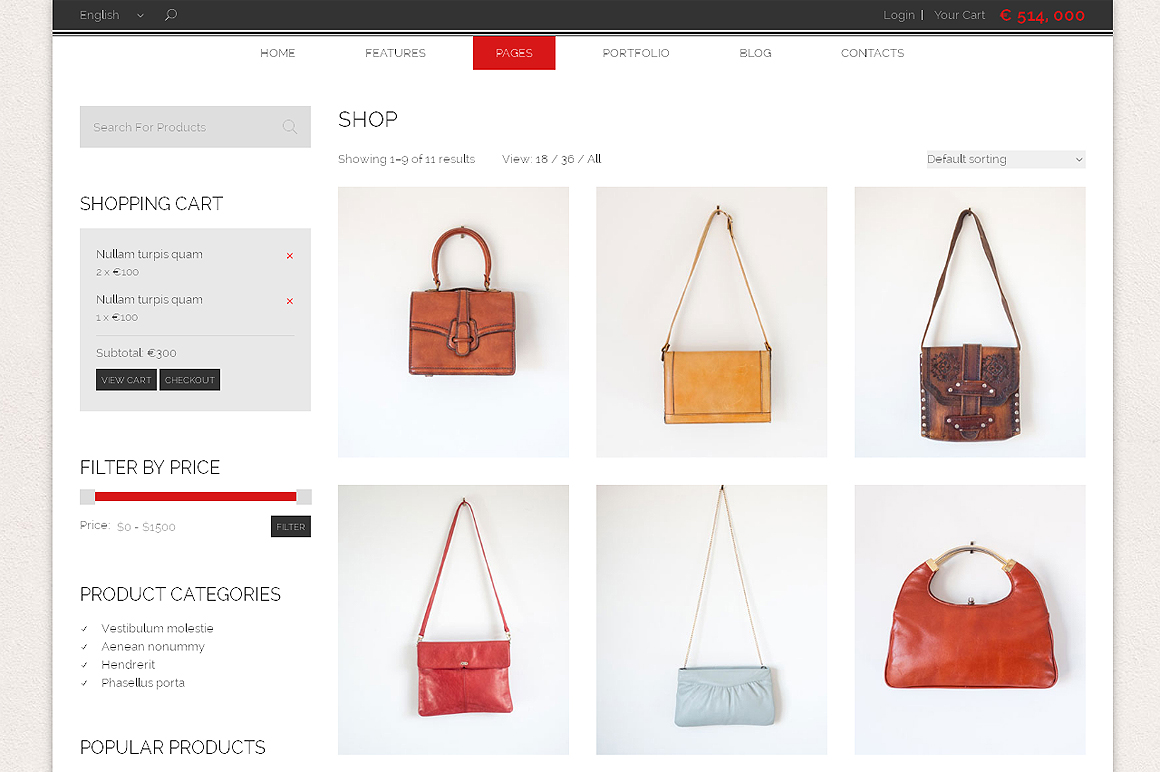 Wallshop Responsive Bootstrap Theme ~ Bootstrap Themes on Creative Market