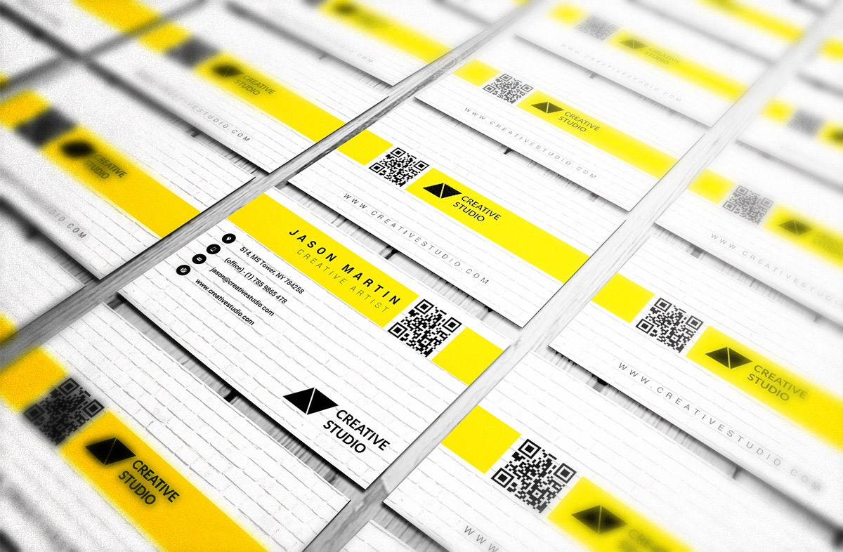 Creative Wall Business Card ~ Business Card Templates on Creative Market