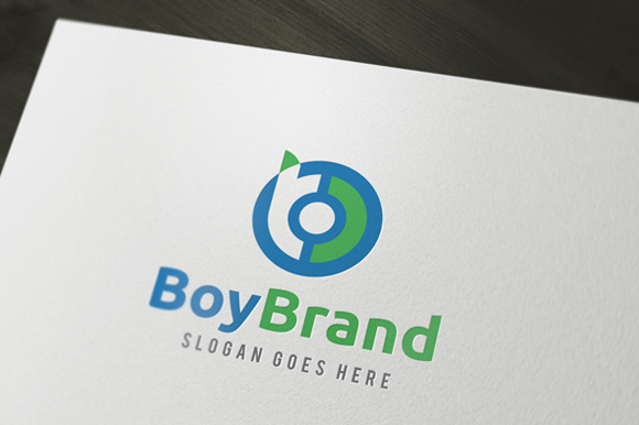 Boy Brand Logo ~ Logo Templates on Creative Market
