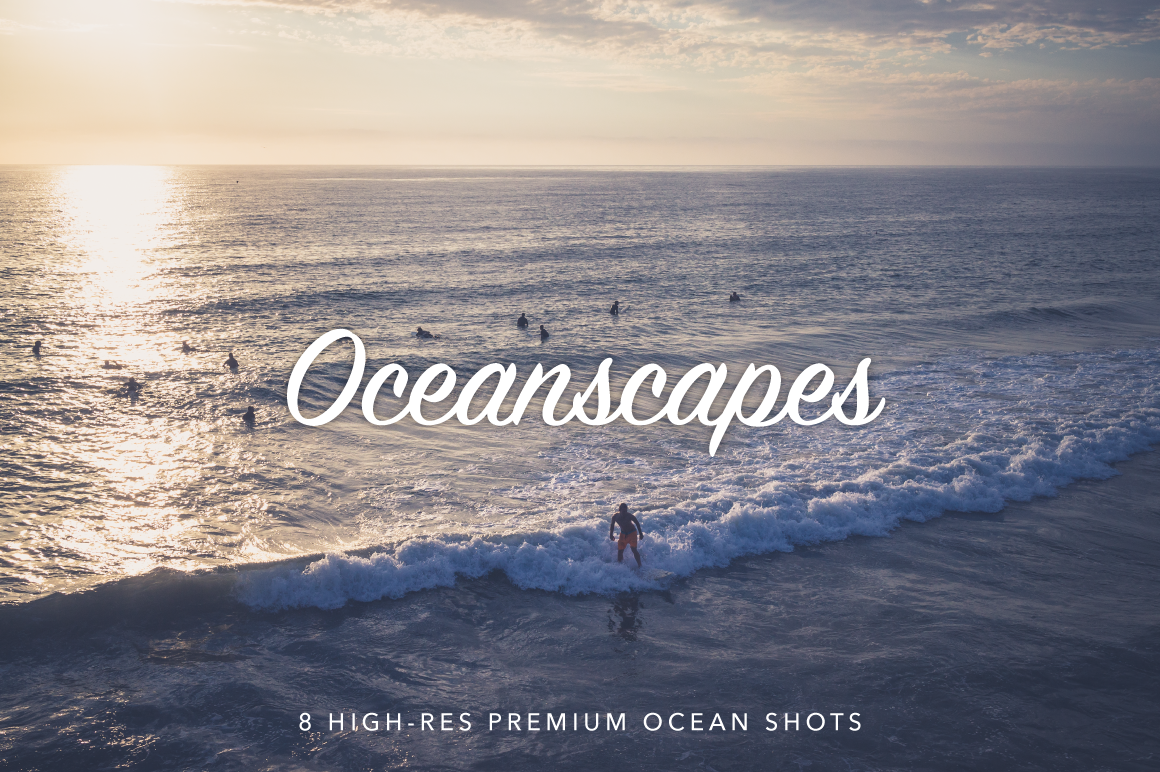Oceanscapes Photo Pack ~ Web Elements on Creative Market