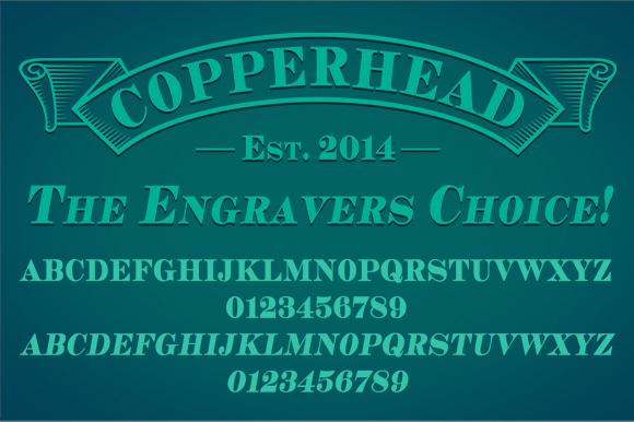 Copperhead Font ~ Serif Fonts on Creative Market