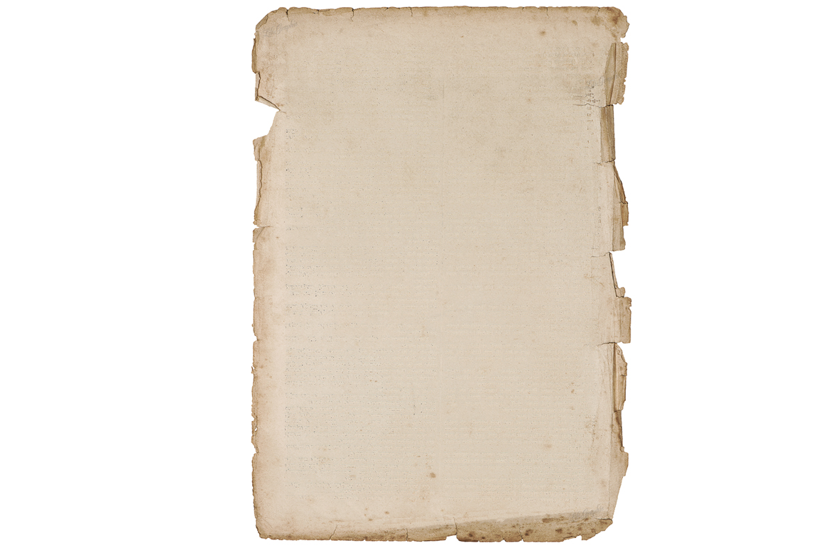 Antique Book Page. Paper Sheet ~ Objects on Creative Market