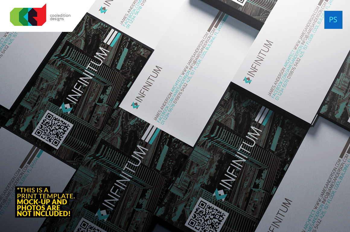 4 Business Cards Bundle 1 ~ Business Card Templates on Creative Market