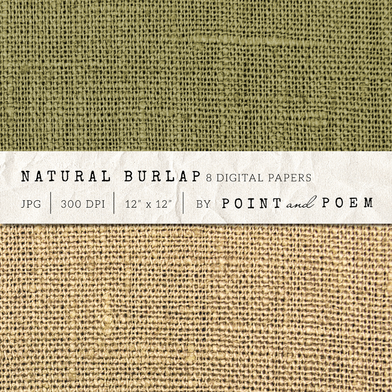 Burlap Textured Digital Paper ~ Textures on Creative Market