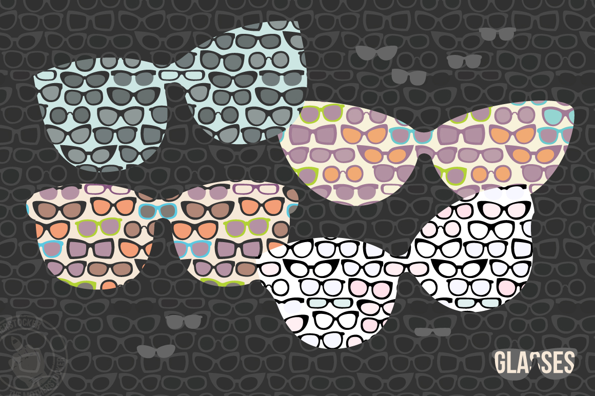Glasses ~ Patterns On Creative Market