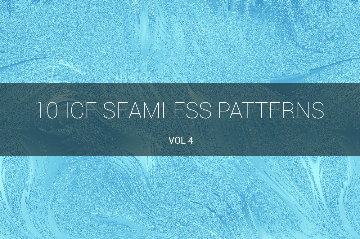 Ice Seamless Patterns (v 4) ~ Patterns on Creative Market