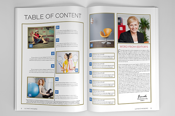 Ultimate Magazine Template ~ Magazine Templates on Creative Market