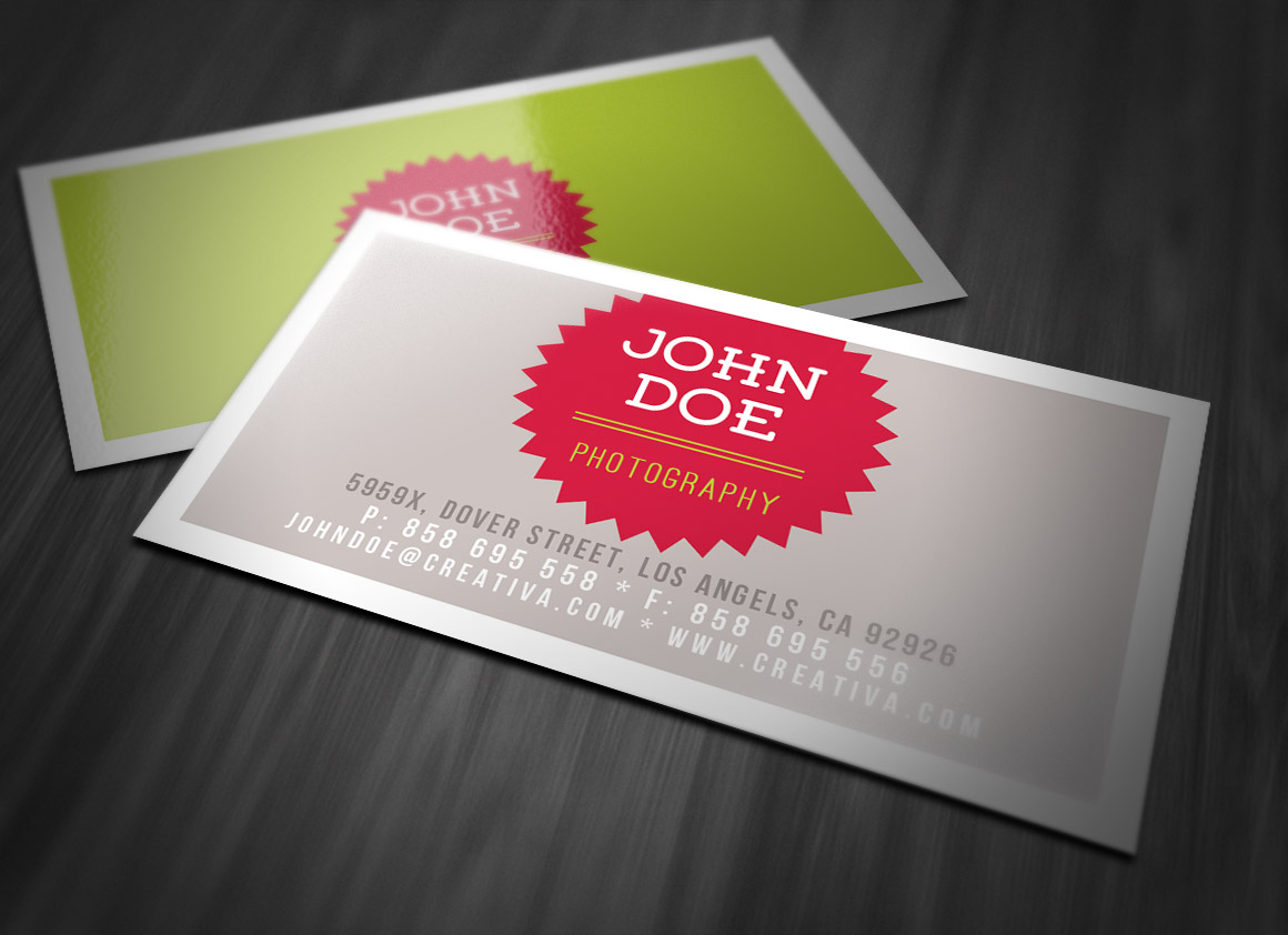 Minimalistic Business Card ~ Business Card Templates on Creative Market