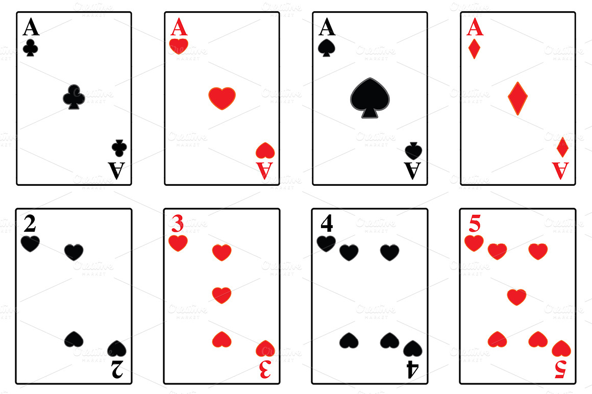 Deck Of Playing Cards Template Viewing Gallery