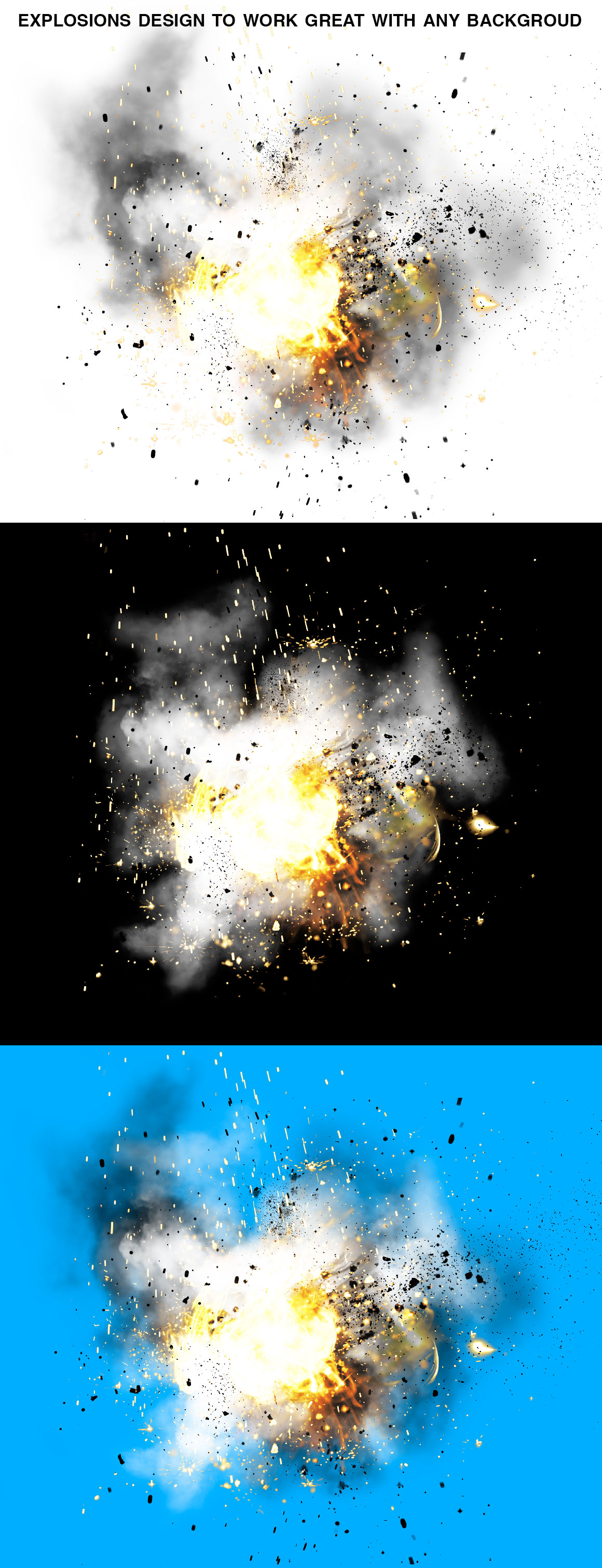 Explosion Effects ~ Objects on Creative Market