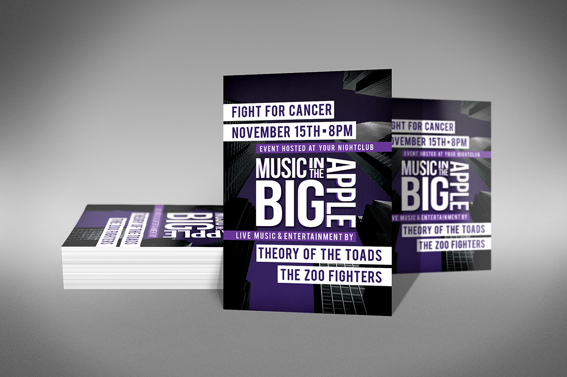 Charity Event Concert Flyer ~ Flyer Templates on Creative Market