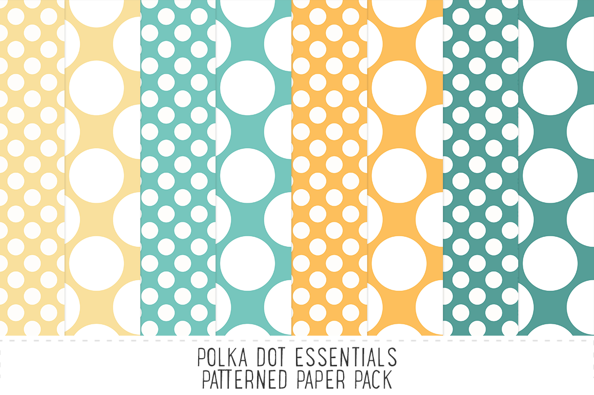 Lemon & Teal Pattern Paper Pack ~ Patterns on Creative Market