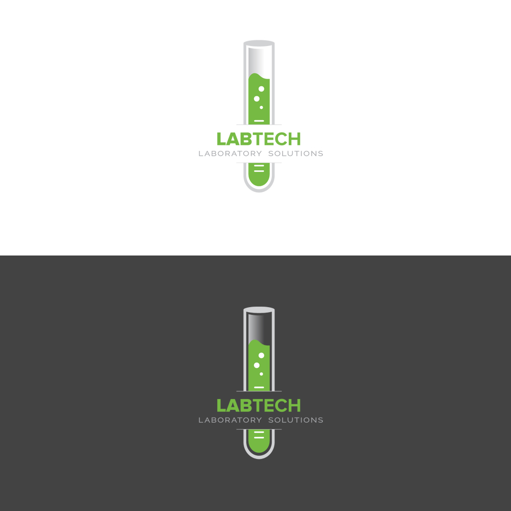 Lab Tech | Laboratory Solutions Logo ~ Logo Templates on Creative Market