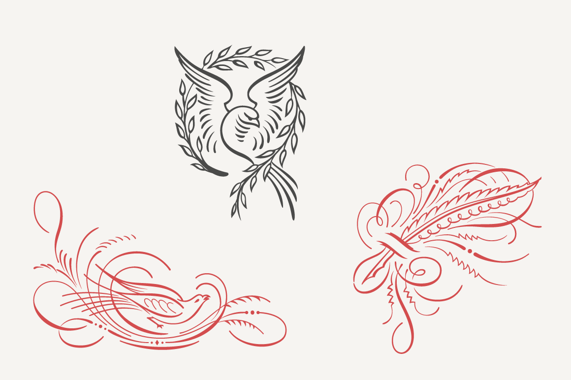 Flourishes Vector Kit N°3 ~ Illustrations on Creative Market