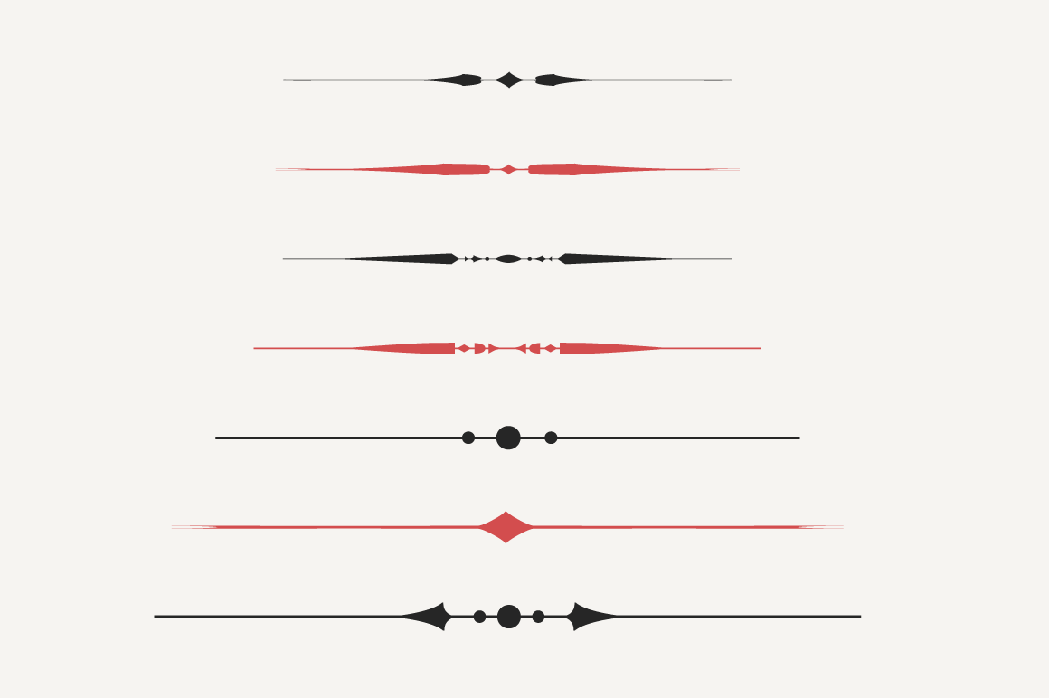 Vintage Text Dividers N°4 ~ Illustrations on Creative Market