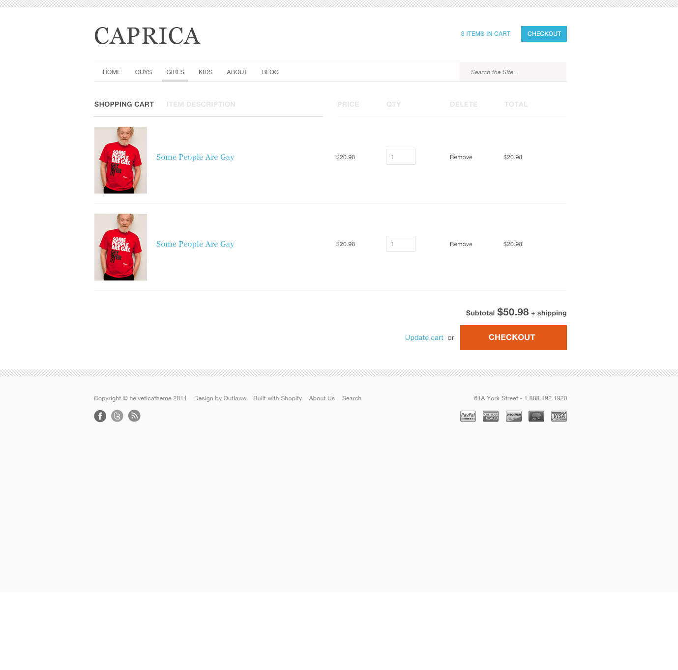 Minimal E-Commerce Site Design - PSD ~ Web Elements on Creative Market