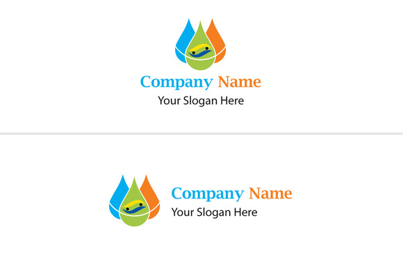 Drop Abstract Logo ~ Logo Templates on Creative Market