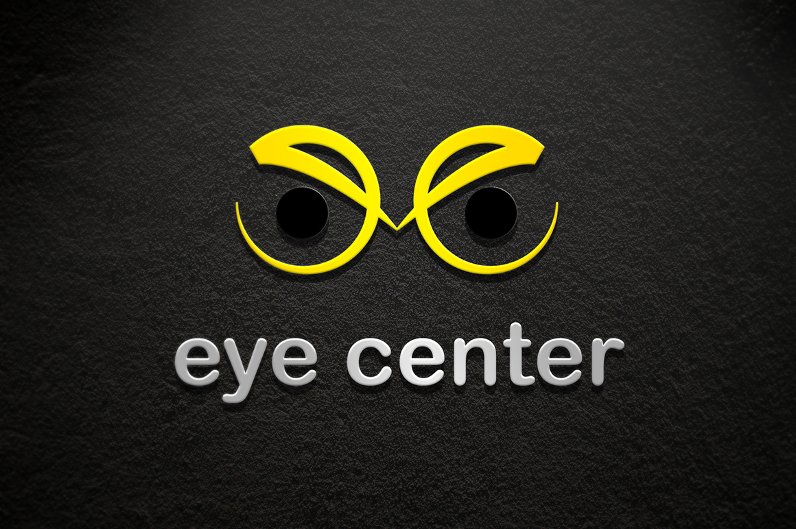 Eye center Logo ~ Logo Templates on Creative Market