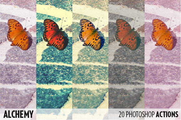 Alchemy - 20 photoshop actions ~ Actions on Creative Market