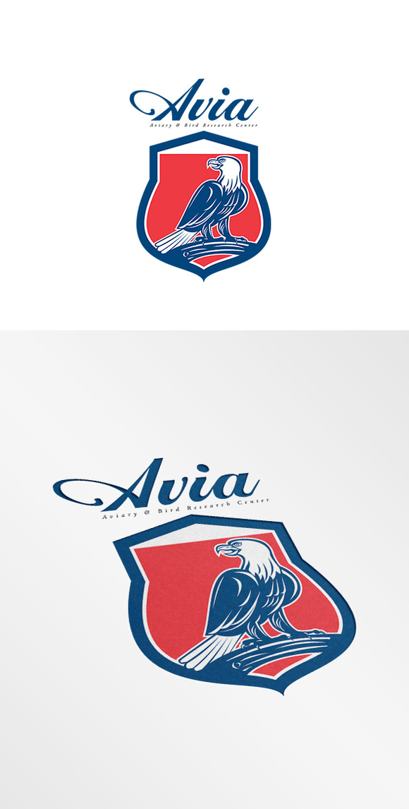 Avia Aviary and Bird Research Center ~ Logo Templates on Creative Market