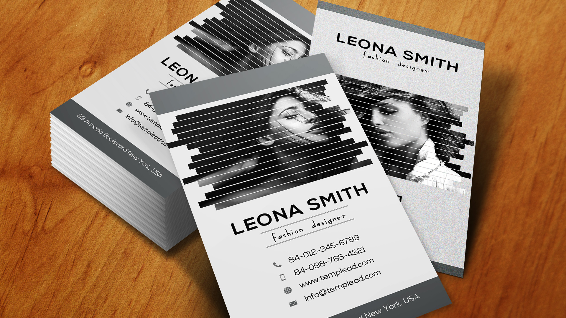 Fashion Business Card SE0222 ~ Card Templates on Creative Market