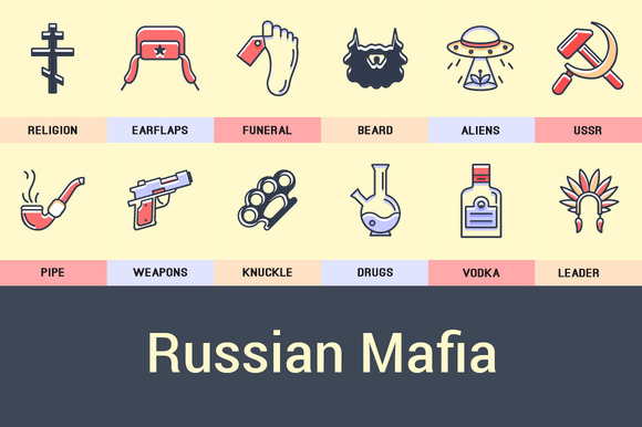 Russia Mafia Logo