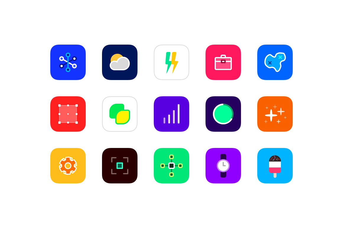Jellycons #2 - 100 iOS 8 App Icons ~ Icons on Creative Market