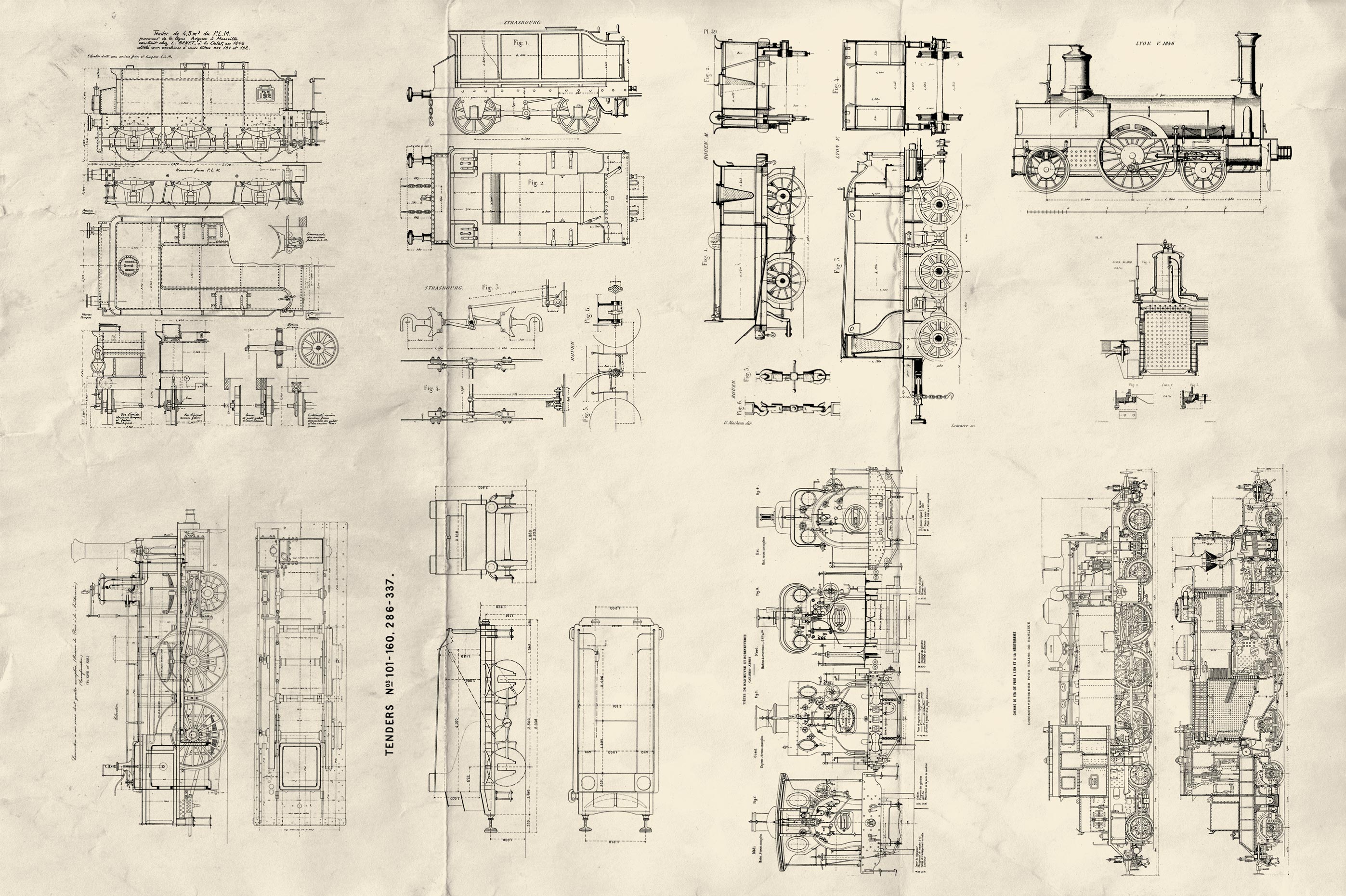 RAIL DESIGNS + 4 FREE BONUS ~ Objects on Creative Market