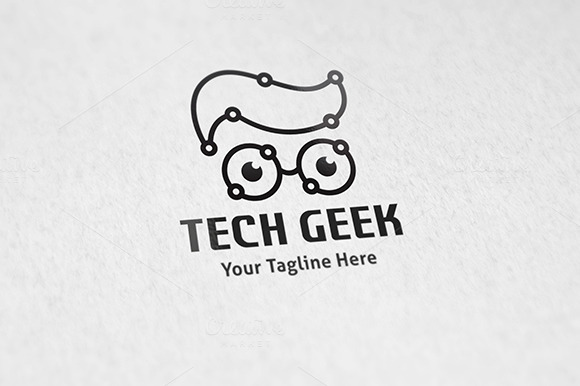 Tech Geek - Logo Template ~ Logo Templates on Creative Market