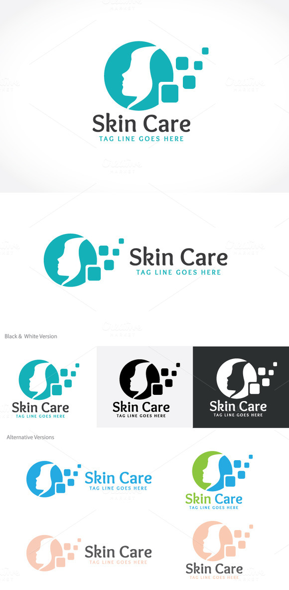 Skin Care Products Logos