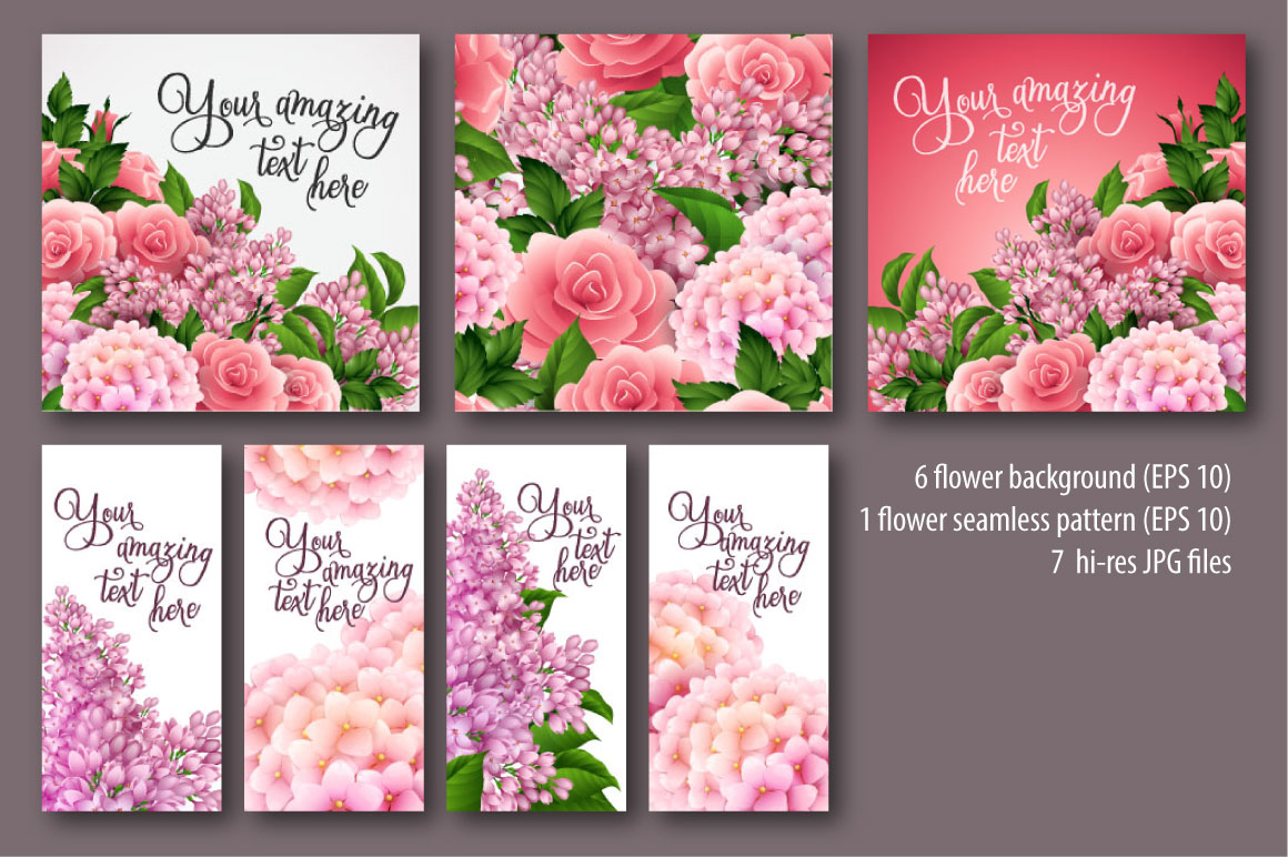 Vector Floral Collection ~ Illustrations on Creative Market