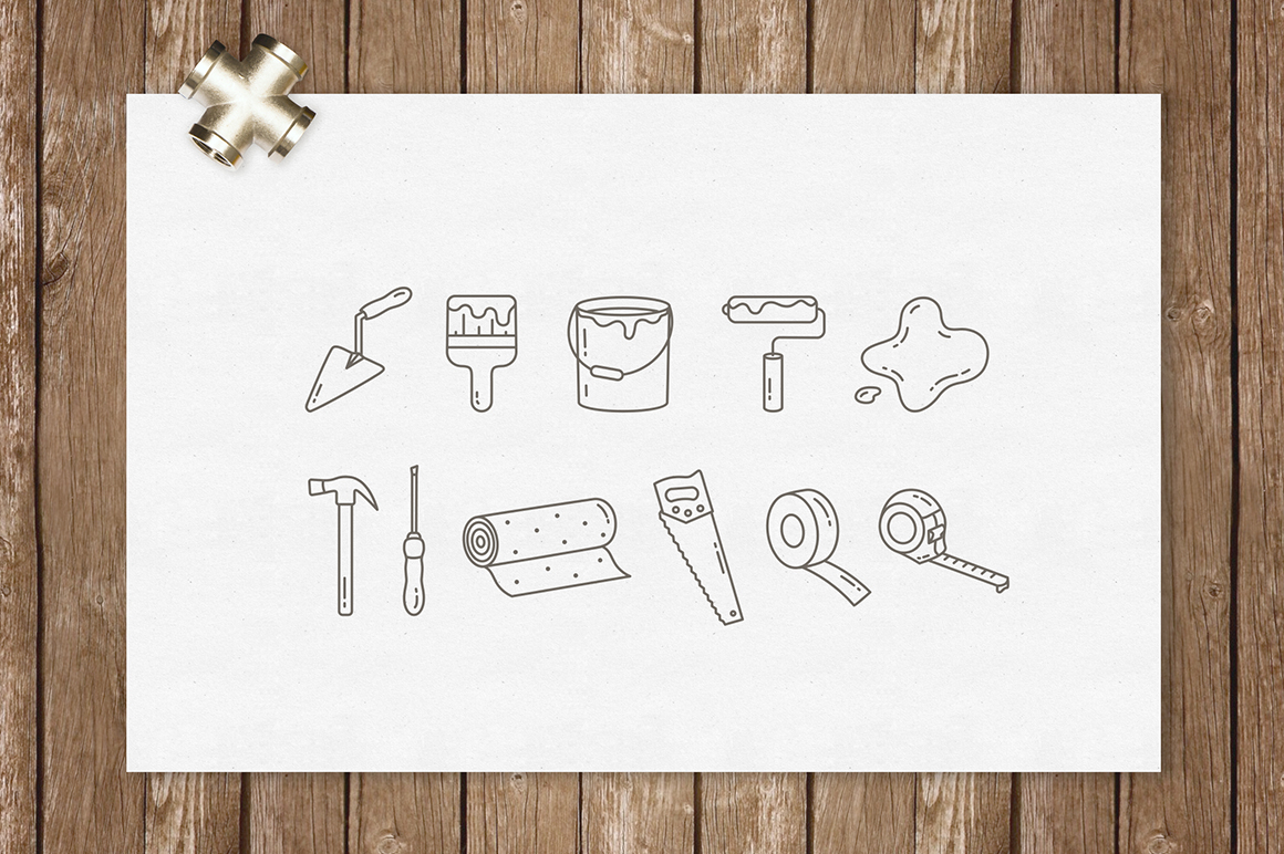 37 House Remodeling icons ~ Icons on Creative Market