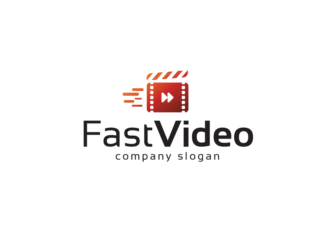 Fast Video Logo ~ Logo Templates on Creative Market
