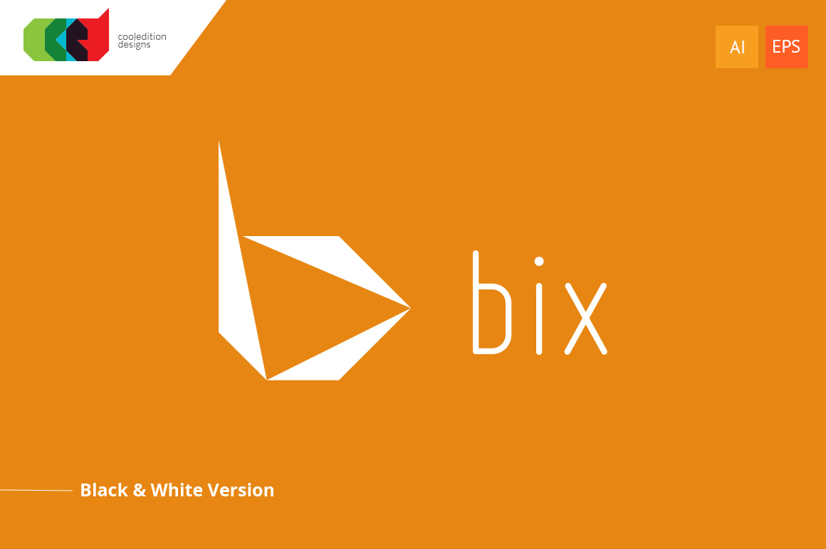 Bix - Letter B Logo Template ~ Logo Templates on Creative Market