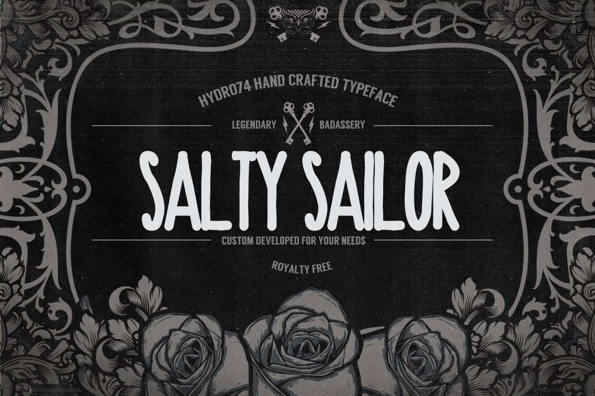 Salty Sailor ~ Fonts on Creative Market