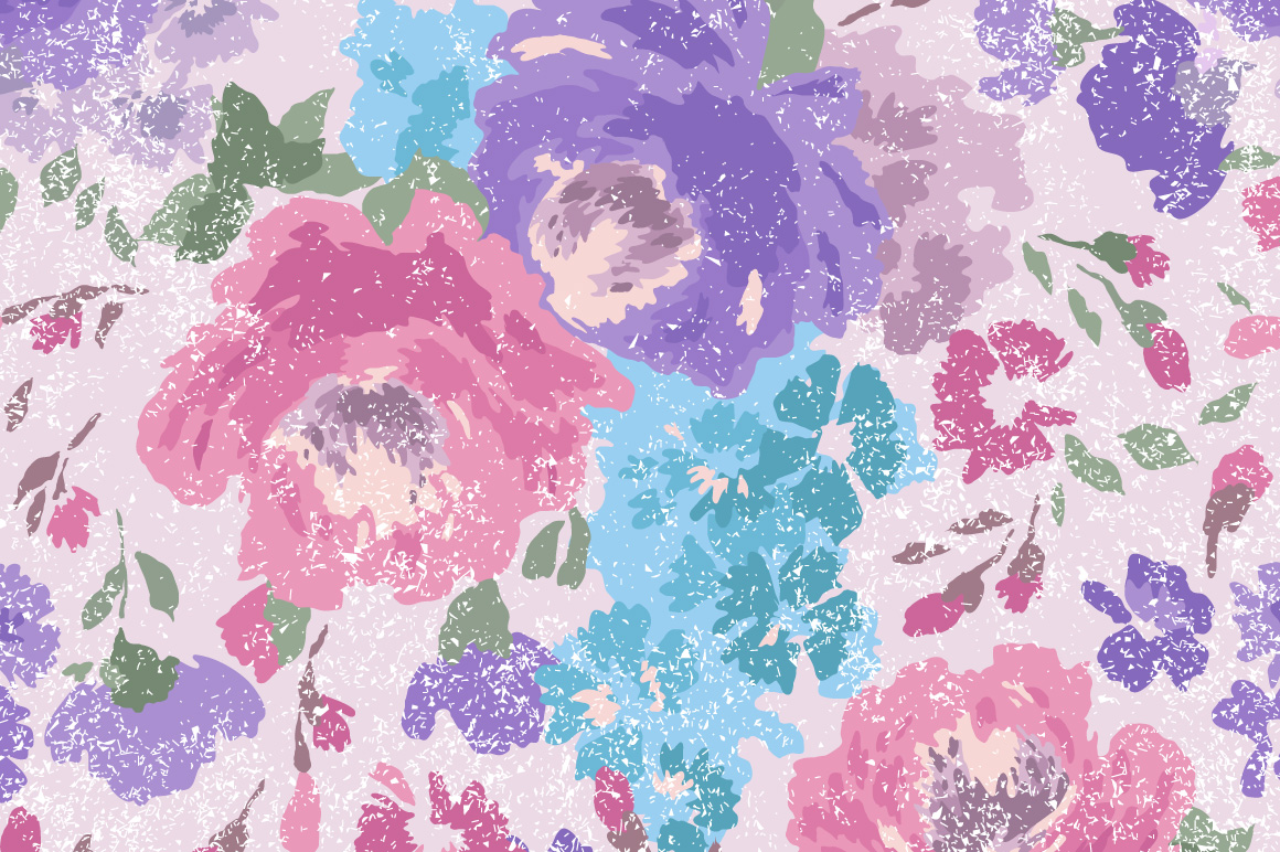 Floral Patterns Set ~ Patterns on Creative Market