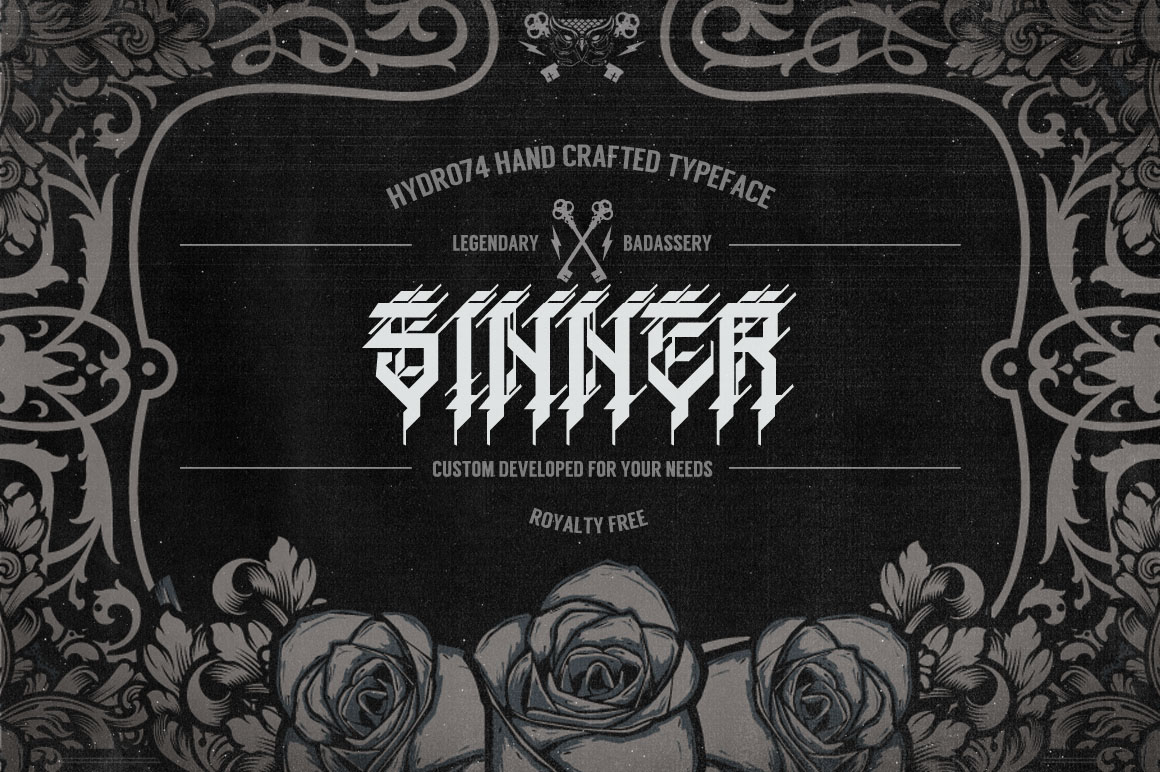 Sinner ~ Blackletter Fonts on Creative Market
