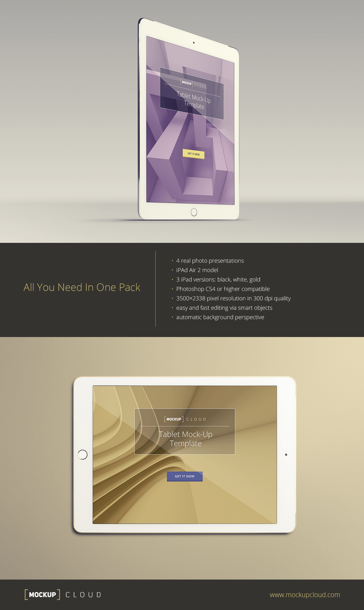 Tablet / iPad Mock-Up Set ~ Product Mockups on Creative Market