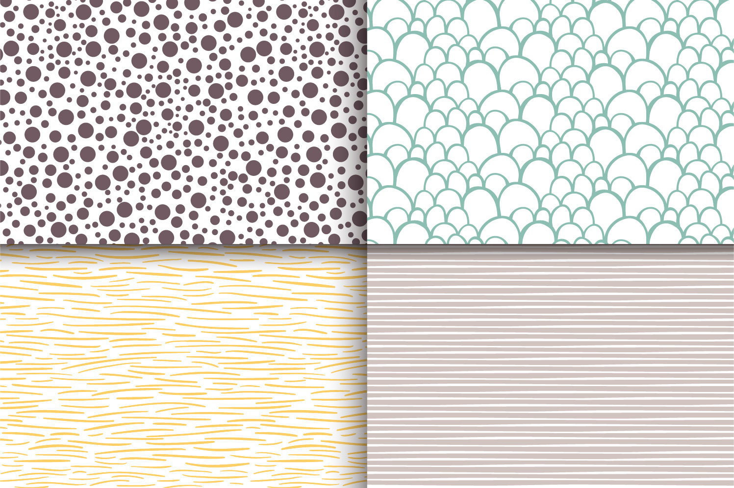 28 simple seamless patterns ~ Patterns on Creative Market