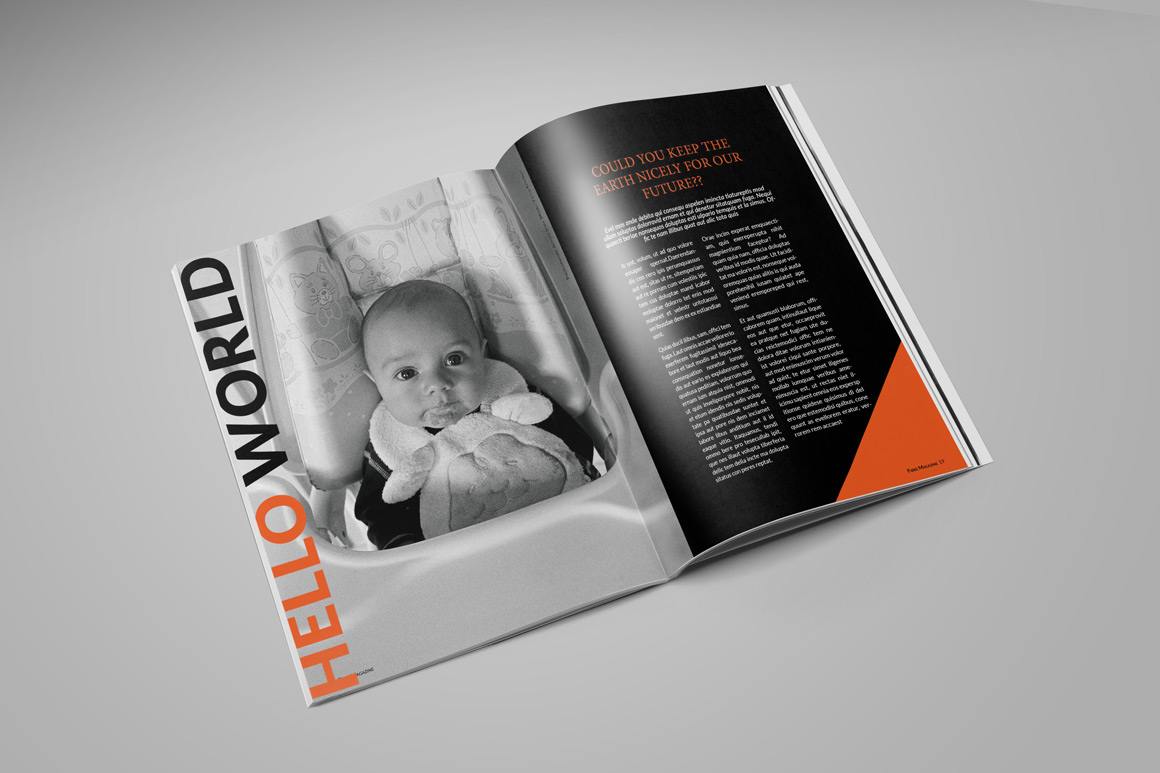 Magazine Template Bundle vol. 02 ~ Magazine Templates on Creative Market