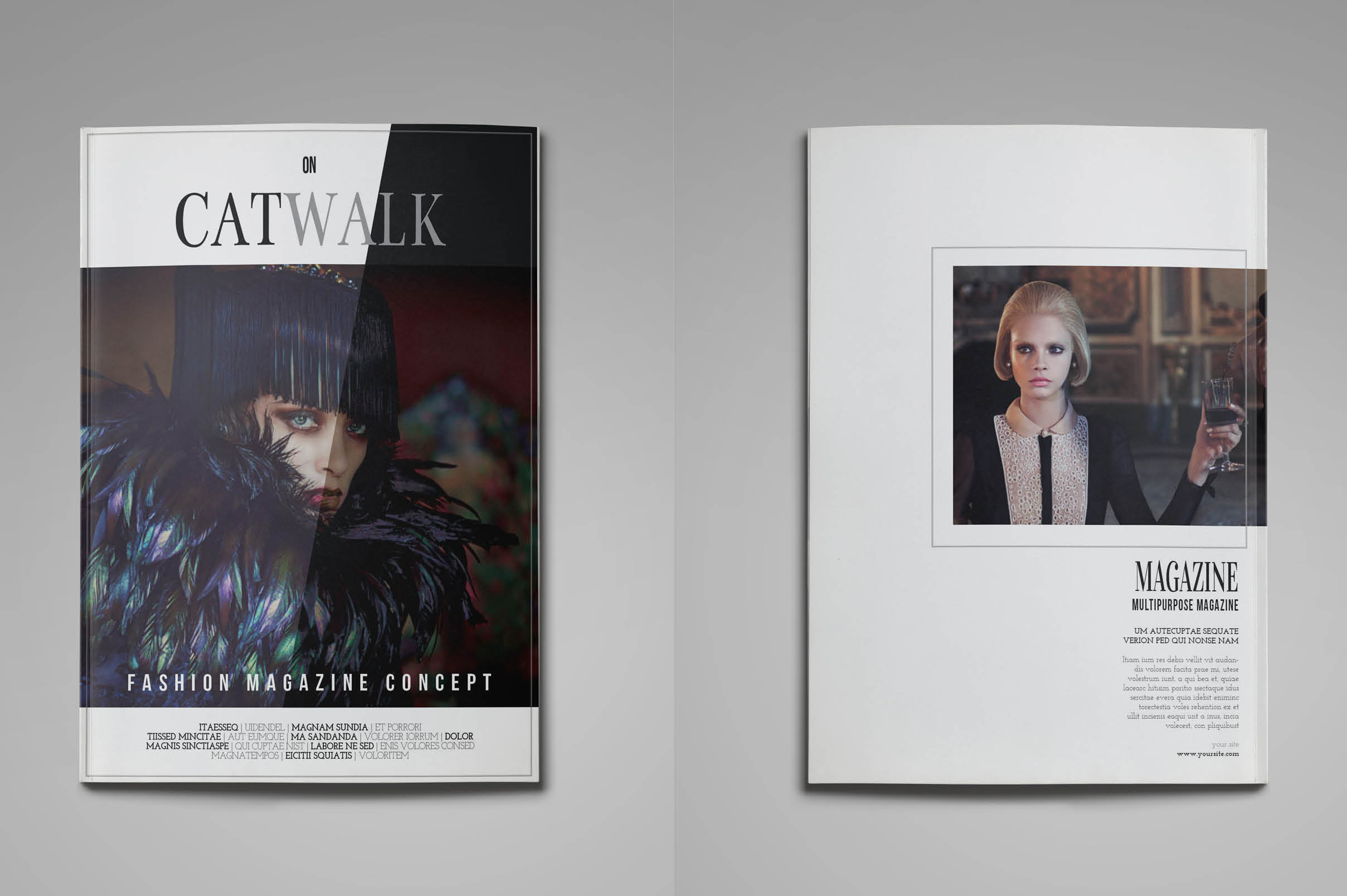 InDesign Magazine Template ~ Magazine Templates on Creative Market