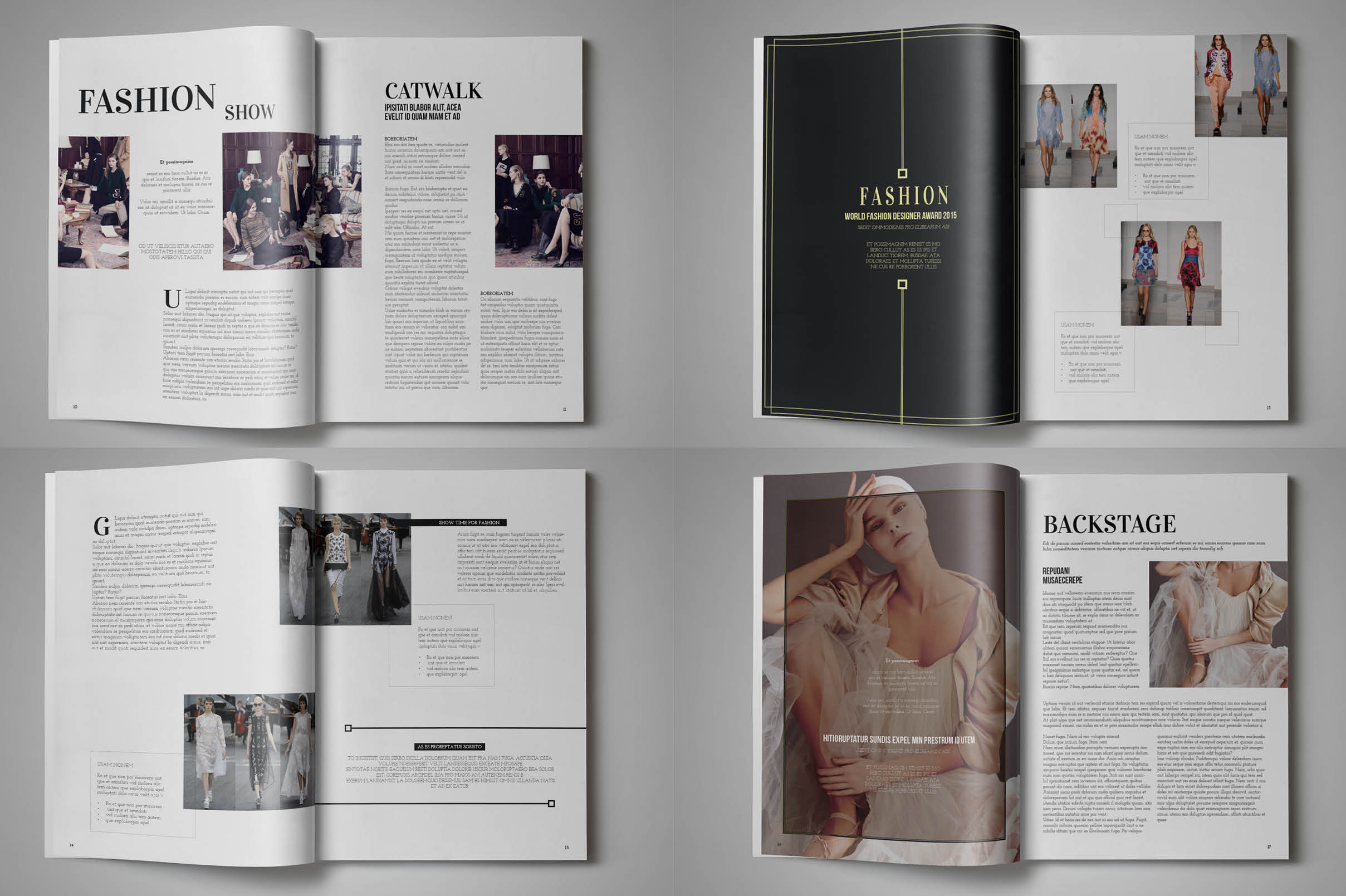 InDesign Magazine Template ~ Magazine Templates on Creative Market