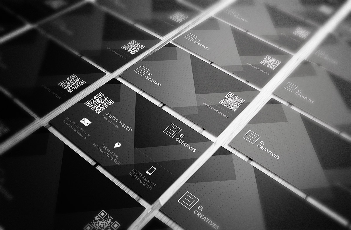 Dark Creative Business Card ~ Business Card Templates on Creative Market